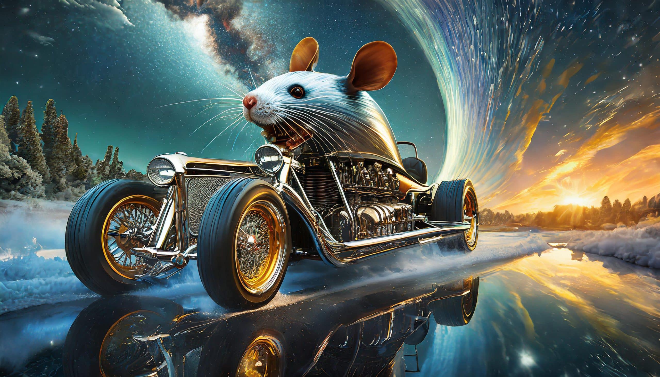 The Rat’s Rad Rod - AI-ARTS